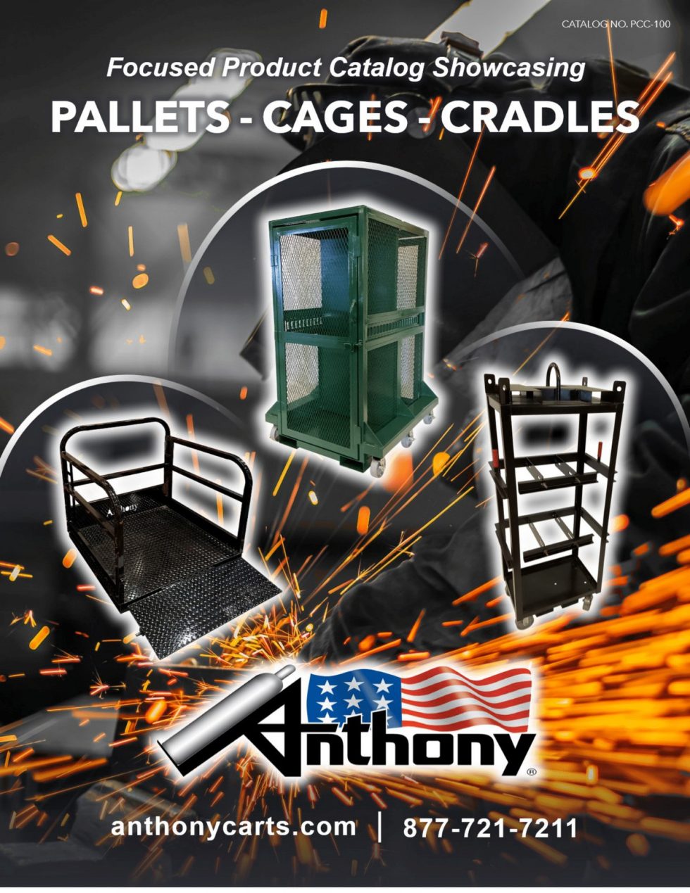 Comprehensive Cylinder Cart Catalog - Anthony Carts - Welding Carts & Cages